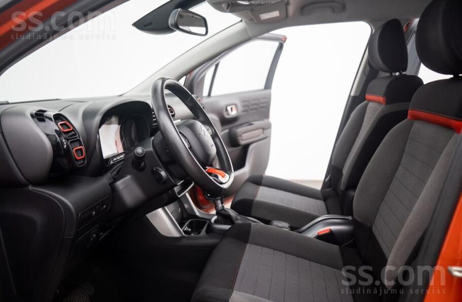 Orange Citroen c3-aircross 2018 in Tallinn, with an engine capacity of 1.20 L and mileage of 122 thousand km for 8999 €, photo 10 on AUTOMOTO.COM.LV
