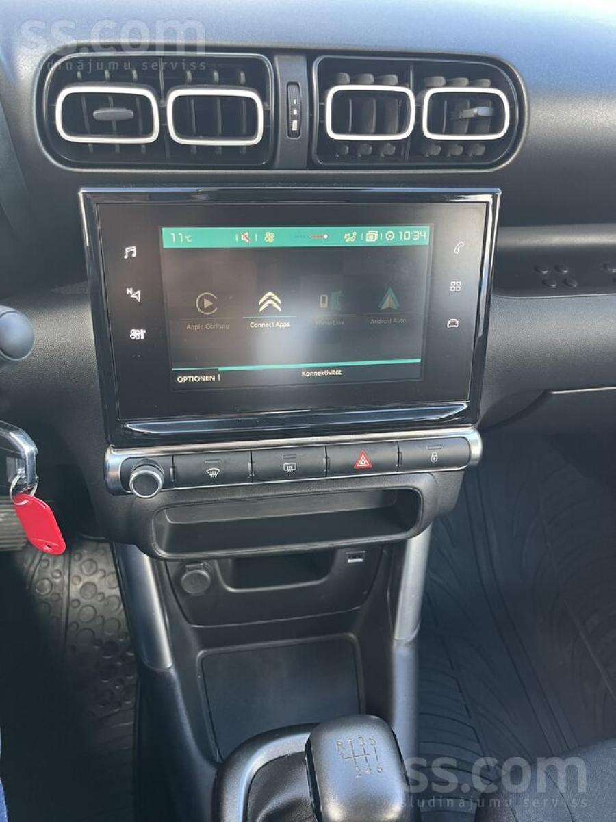 Orange Citroen c3-aircross 2019 in Valmiera, with an engine capacity of 1.20 L and mileage of 0 thousand km for 7900 €, photo 10 on AUTOMOTO.COM.LV