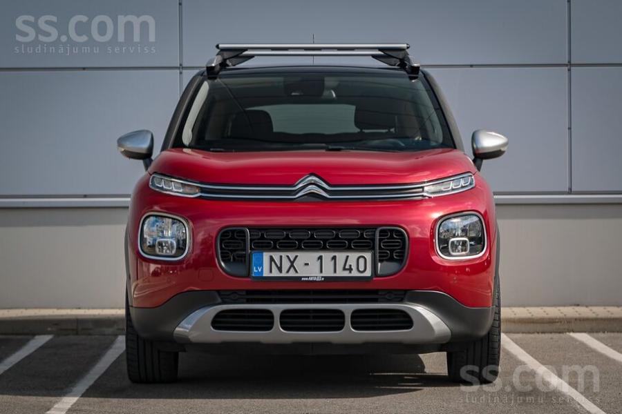 Sarkans Citroen c3-aircross 2020 Rīga, ar dzinēja tilpumu 1.20 L un nobraukumu 97 tūkst. km par 8990 €, foto 3 vietnē AUTOMOTO.COM.LV