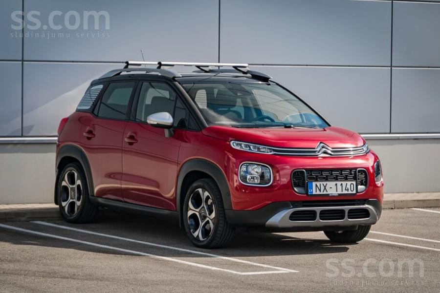 Sarkans Citroen c3-aircross 2020 Rīga, ar dzinēja tilpumu 1.20 L un nobraukumu 97 tūkst. km par 8990 €, foto 4 vietnē AUTOMOTO.COM.LV