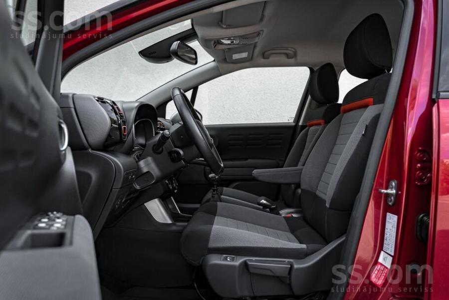 Sarkans Citroen c3-aircross 2020 Rīga, ar dzinēja tilpumu 1.20 L un nobraukumu 97 tūkst. km par 8990 €, foto 10 vietnē AUTOMOTO.COM.LV