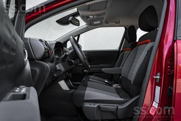 Red Citroen c3-aircross 2020 in Riga, with an engine capacity of 1.20 L and mileage of 97 thousand km for 8990 €, photo 10 on AUTOMOTO.COM.LV