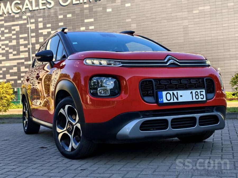 Красный Ситроен C3 Aircross 2018 в Елгава, объемом двигателя 1.20 л и пробегом 0 тыс. км за 9990 €, фото 3 на AUTOMOTO.COM.LV