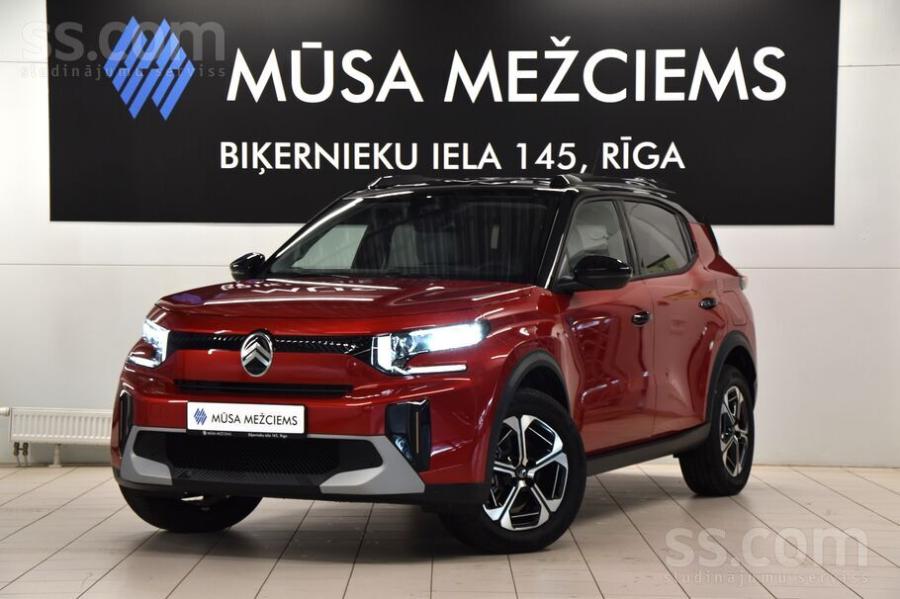 Sarkans Citroen c3-aircross 2025 Rīga, ar dzinēja tilpumu 0.00 L un nobraukumu 1 tūkst. km par 24490 €, foto 1 vietnē AUTOMOTO.COM.LV