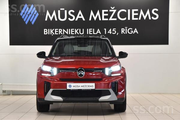 Red Citroen c3-aircross 2025 in Riga, with an engine capacity of 0.00 L and mileage of 1 thousand km for 24490 €, photo 2 on AUTOMOTO.COM.LV