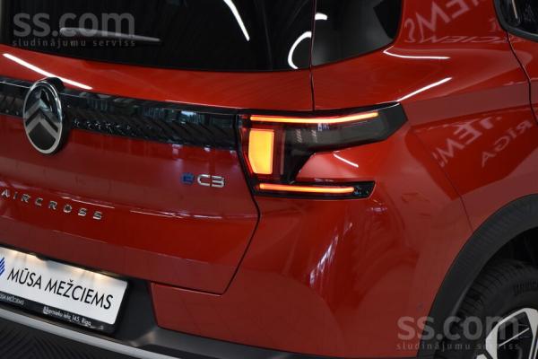 Red Citroen c3-aircross 2025 in Riga, with an engine capacity of 0.00 L and mileage of 1 thousand km for 24490 €, photo 9 on AUTOMOTO.COM.LV