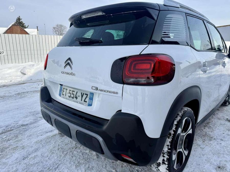 Белый Ситроен C3 Aircross 2018 в Таураге, объемом двигателя 1.20 л и пробегом 120 тыс. км за 6300 €, фото 8 на AUTOMOTO.COM.LV