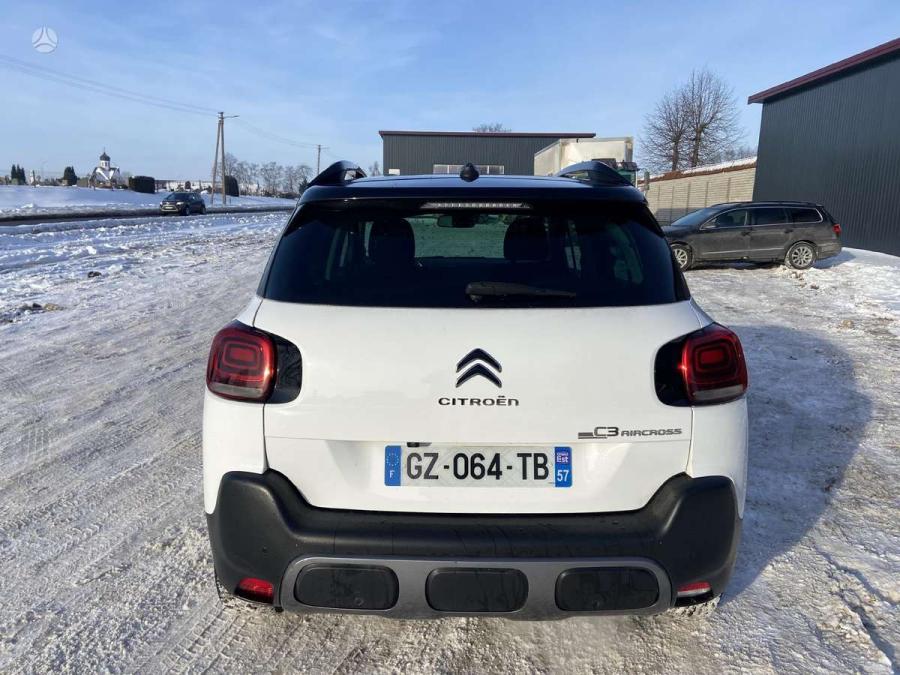 White Citroen c3-aircross 2019 in Taurage, with an engine capacity of 1.50 L and mileage of 135 thousand km for 8400 €, photo 6 on AUTOMOTO.COM.LV
