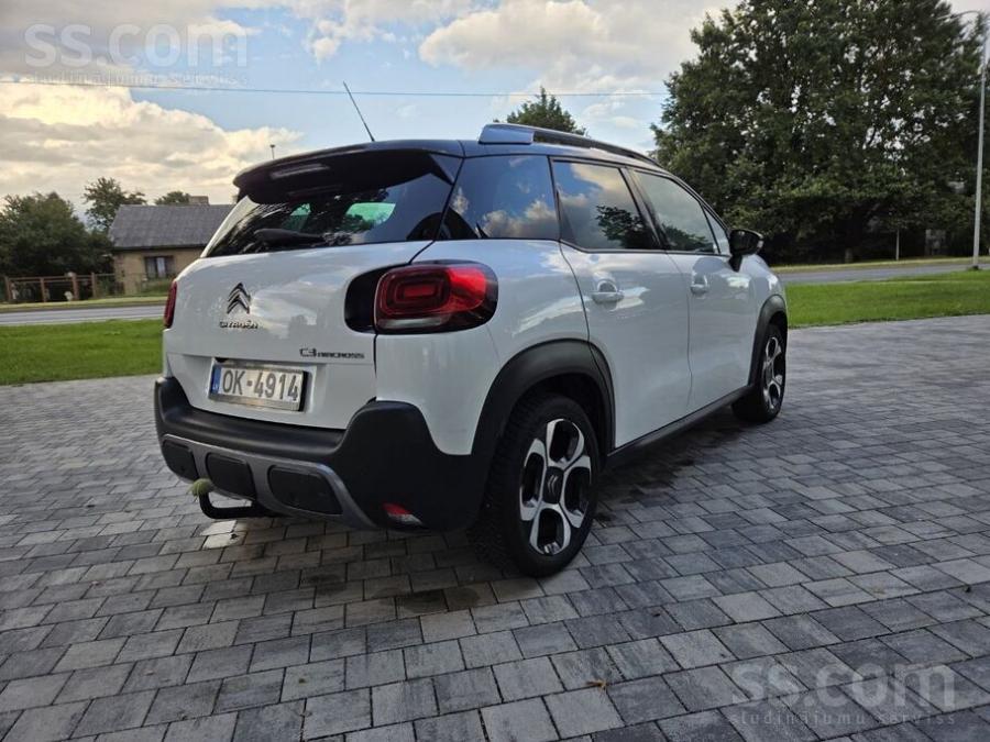 Balts Citroen c3-aircross 2019 Rīga, ar dzinēja tilpumu 1.20 L un nobraukumu 96 tūkst. km par 9990 €, foto 7 vietnē AUTOMOTO.COM.LV