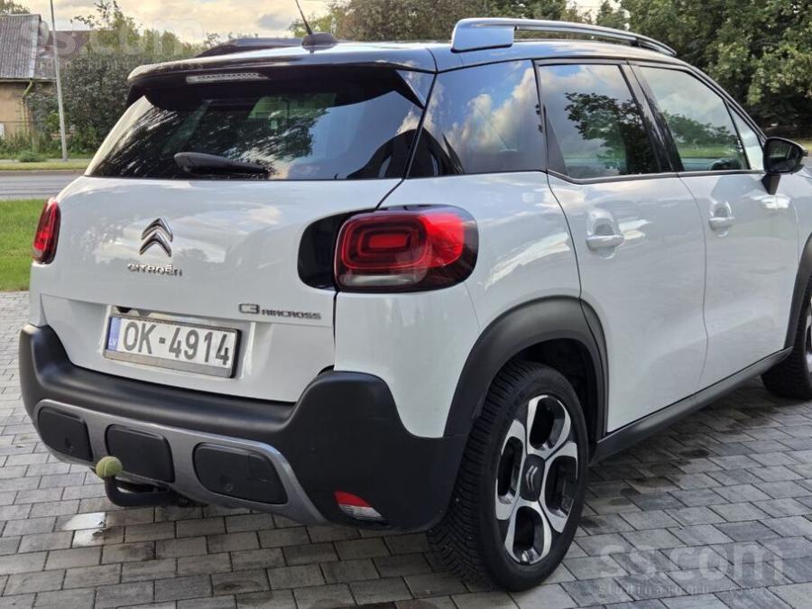 Balts Citroen c3-aircross 2019 Rīga, ar dzinēja tilpumu 1.20 L un nobraukumu 96 tūkst. km par 9990 €, foto 10 vietnē AUTOMOTO.COM.LV