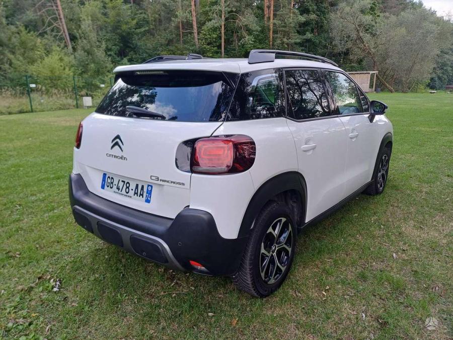 Белый Ситроен C3 Aircross 2021 в Аникщяй, объемом двигателя 1.20 л и пробегом 100 тыс. км за 8800 €, фото 8 на AUTOMOTO.COM.LV