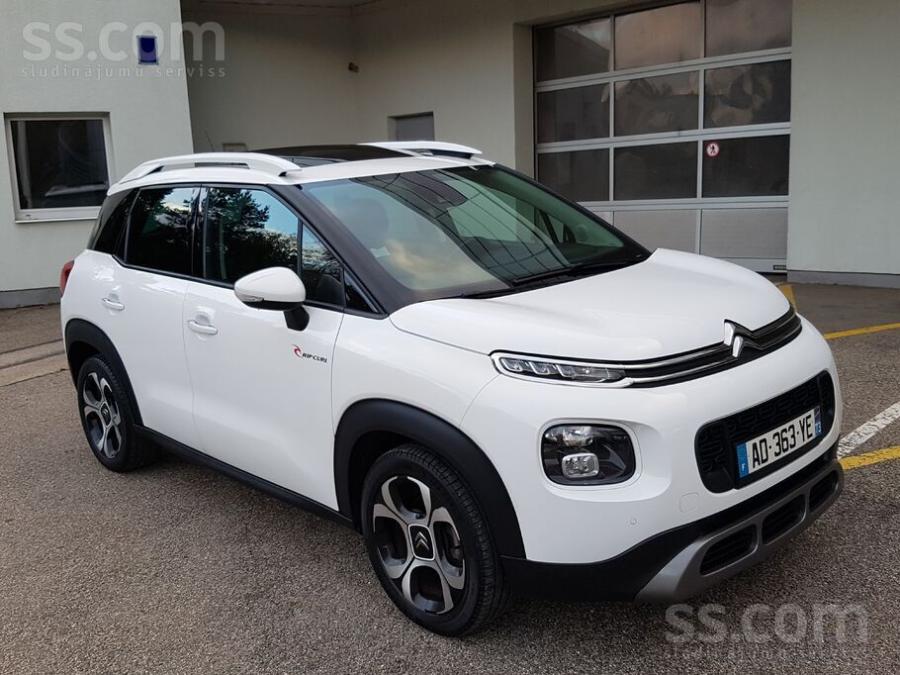 White Citroen c3-aircross 2020 in Riga, with an engine capacity of 1.50 L and mileage of 170 thousand km for 9500 €, photo 4 on AUTOMOTO.COM.LV