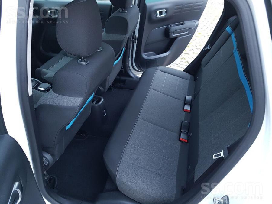 White Citroen c3-aircross 2020 in Riga, with an engine capacity of 1.50 L and mileage of 170 thousand km for 9500 €, photo 19 on AUTOMOTO.COM.LV