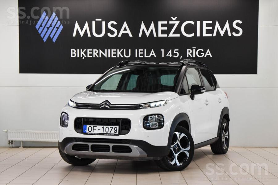 Белый Ситроен C3 Aircross 2021 в Рига, объемом двигателя 1.20 л и пробегом 95 тыс. км за 9990 €, фото 1 на AUTOMOTO.COM.LV