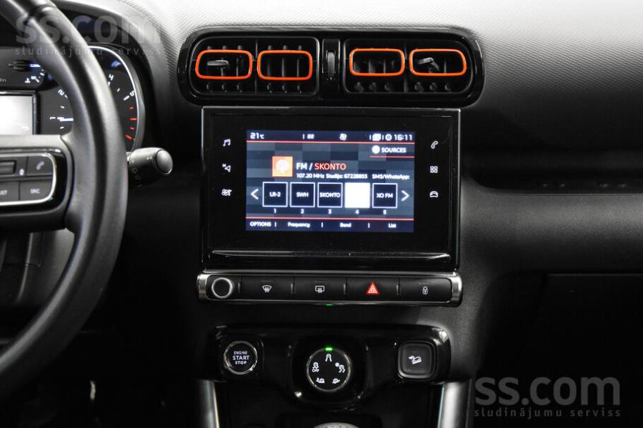 Белый Ситроен C3 Aircross 2021 в Рига, объемом двигателя 1.20 л и пробегом 95 тыс. км за 9990 €, фото 22 на AUTOMOTO.COM.LV