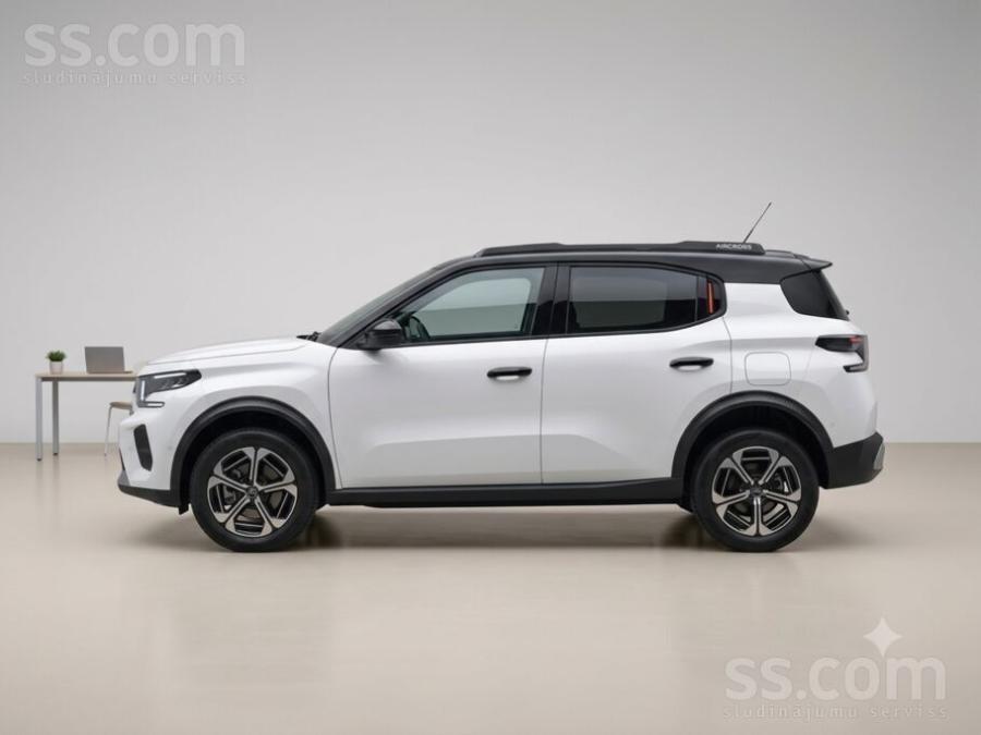 White Citroen c3-aircross 2026 in Riga, with an engine capacity of 1.20 L and mileage of 1 thousand km for 23200 €, photo 5 on AUTOMOTO.COM.LV