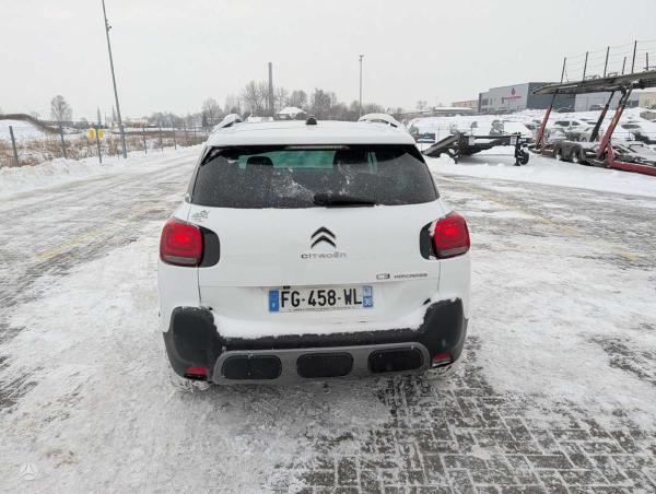 White Citroen c3-aircross 2019 in Taurage, with an engine capacity of 1.50 L and mileage of 184 thousand km for 8200 €, photo 5 on AUTOMOTO.COM.LV