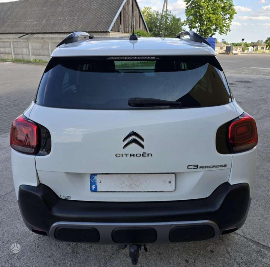 Белый Ситроен C3 Aircross 2019 в Таураге, объемом двигателя 1.20 л и пробегом 82 тыс. км за 7400 €, фото 5 на AUTOMOTO.COM.LV