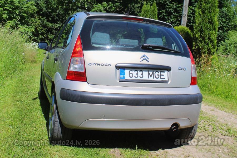 Beige Citroen C3 2006 in Tallinn, with an engine capacity of 1.10 L and mileage of 136 thousand km for 1100 €, photo 5 on AUTOMOTO.COM.LV