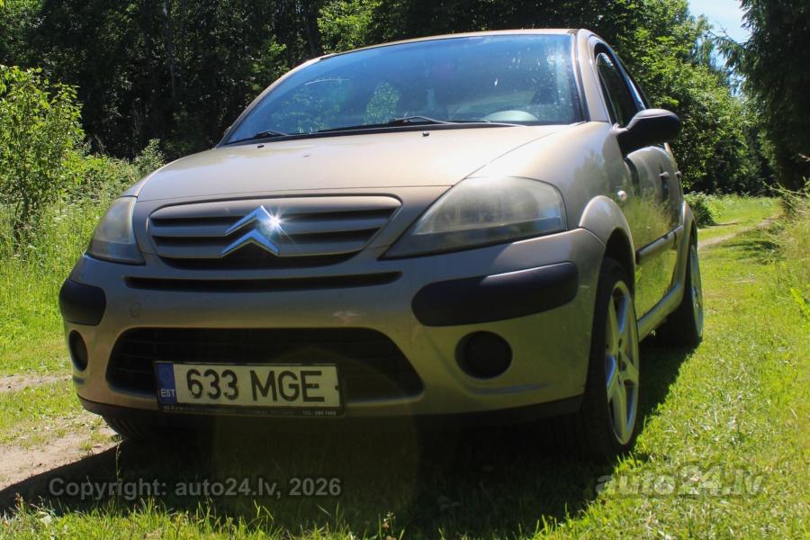 Beige Citroen C3 2006 in Parnu, with an engine capacity of 1.10 L and mileage of 136 thousand km for 800 €, photo 4 on AUTOMOTO.COM.LV
