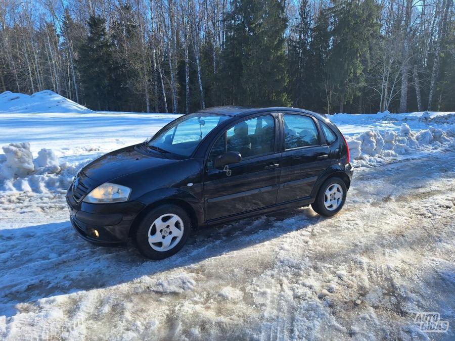 Black Citroen C3 2004 in Radviliskis, with an engine capacity of 1.40 L and mileage of 260 thousand km for 1250 €, photo 1 on AUTOMOTO.COM.LV