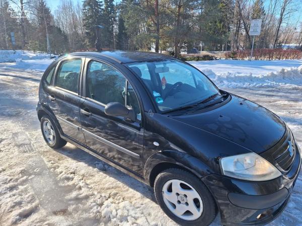 Black Citroen C3 2004 in Radviliskis, with an engine capacity of 1.40 L and mileage of 260 thousand km for 1250 €, photo 4 on AUTOMOTO.COM.LV