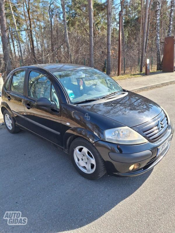 Melns Citroen C3 2004 Radviliškis, ar dzinēja tilpumu 1.40 L un nobraukumu 260 tūkst. km par 1150 €, foto 1 vietnē AUTOMOTO.COM.LV