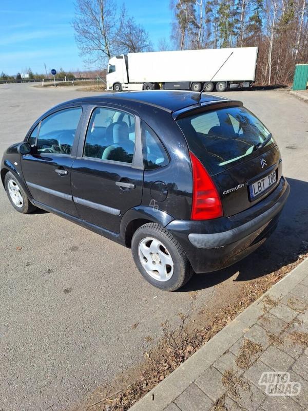 Melns Citroen C3 2004 Radviliškis, ar dzinēja tilpumu 1.40 L un nobraukumu 260 tūkst. km par 1150 €, foto 3 vietnē AUTOMOTO.COM.LV