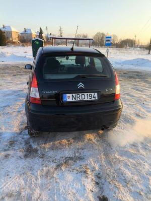 Melns Citroen C3 2007 Kauņa, ar dzinēja tilpumu 1.40 L un nobraukumu 245 tūkst. km par 999 €, foto  vietnē AUTOMOTO.COM.LV