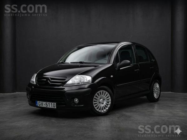 Черный Ситроен С3 2007 в Елгава, объемом двигателя 1.40 л и пробегом 137 тыс. км за 1450 €, фото 1 на AUTOMOTO.COM.LV