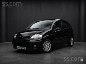 Black Citroen C3 2007 in Jelgava, with an engine capacity of 1.40 L and mileage of 137 thousand km for 1450 €, photo  on AUTOMOTO.COM.LV