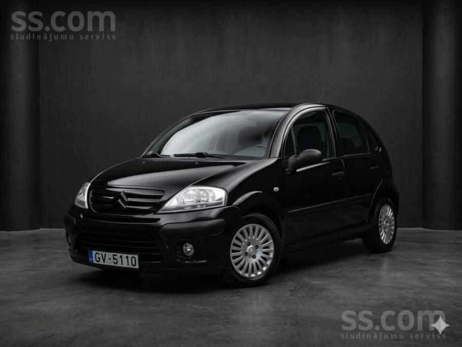 Melns Citroen C3 2007 Jelgava, ar dzinēja tilpumu 1.40 L un nobraukumu 137 tūkst. km par 1450 €, foto 1 vietnē AUTOMOTO.COM.LV