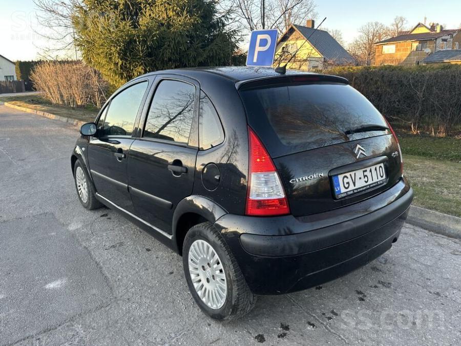 Melns Citroen C3 2007 Jelgava, ar dzinēja tilpumu 1.40 L un nobraukumu 137 tūkst. km par 1450 €, foto 8 vietnē AUTOMOTO.COM.LV