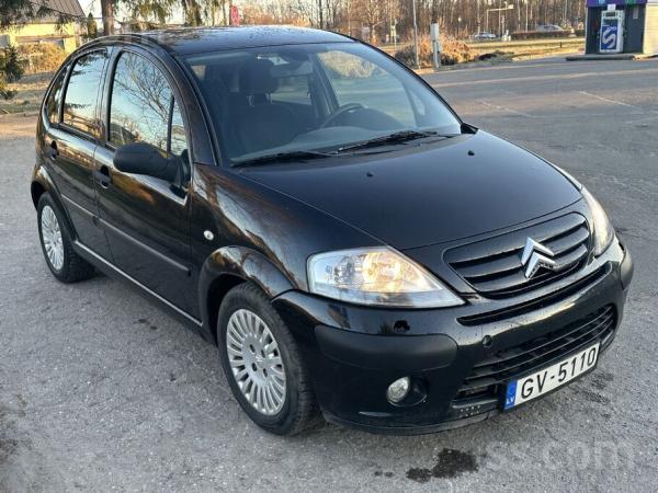 Melns Citroen C3 2007 Jelgava, ar dzinēja tilpumu 1.40 L un nobraukumu 137 tūkst. km par 1450 €, foto 3 vietnē AUTOMOTO.COM.LV