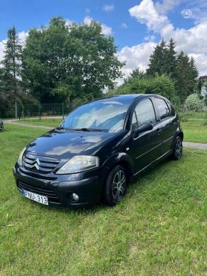 Black Citroen C3 2007 in Kedainiai, with an engine capacity of 1.40 L and mileage of 239 thousand km for 1200 €, photo  on AUTOMOTO.COM.LV