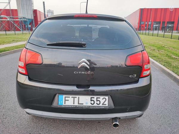 Black Citroen C3 2011 in Kaunas, with an engine capacity of 1.40 L and mileage of 66 thousand km for 1499 €, photo 7 on AUTOMOTO.COM.LV