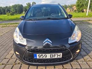 Black Citroen C3 2011 in Tallinn, with an engine capacity of 1.40 L and mileage of 190 thousand km for 1750 €, photo 4 on AUTOMOTO.COM.LV