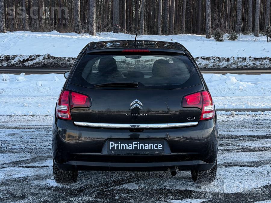 Black Citroen C3 2012 in Riga, with an engine capacity of 1.60 L and mileage of 260 thousand km for 2990 €, photo 8 on AUTOMOTO.COM.LV