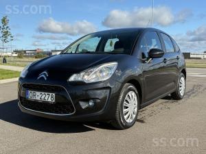 Black Citroen C3 2012 in Liepaja, with an engine capacity of 1.40 L and mileage of 53 thousand km for 4400 €, photo  on AUTOMOTO.COM.LV