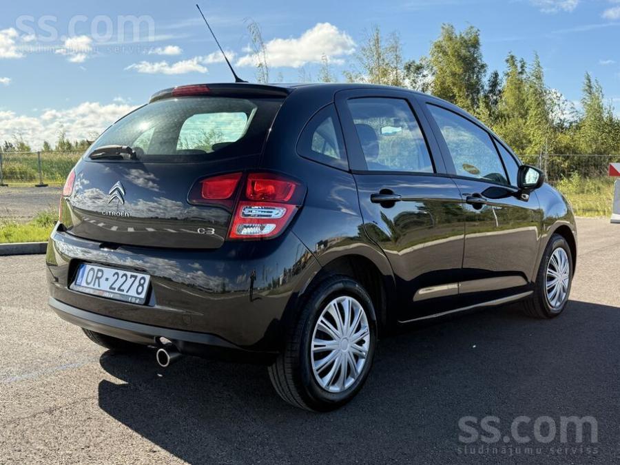 Melns Citroen C3 2012 Liepāja, ar dzinēja tilpumu 1.40 L un nobraukumu 53 tūkst. km par 4400 €, foto 3 vietnē AUTOMOTO.COM.LV