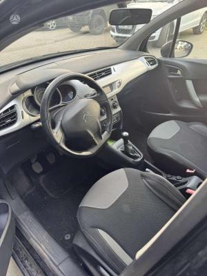 Black Citroen C3 2013 in Klaipeda, with an engine capacity of 1.40 L and mileage of 90 thousand km for 1650 €, photo 4 on AUTOMOTO.COM.LV