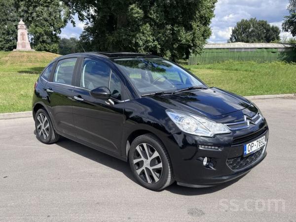 Black Citroen C3 2015 in Riga, with an engine capacity of 1.60 L and mileage of 0 thousand km for 4250 €, photo 3 on AUTOMOTO.COM.LV