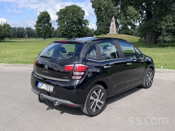Black Citroen C3 2015 in Riga, with an engine capacity of 1.60 L and mileage of 0 thousand km for 4250 €, photo 6 on AUTOMOTO.COM.LV