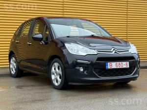 Melns Citroen C3 2016 Ogre, ar dzinēja tilpumu 1.60 L un nobraukumu 111 tūkst. km par 4995 €, foto  vietnē AUTOMOTO.COM.LV