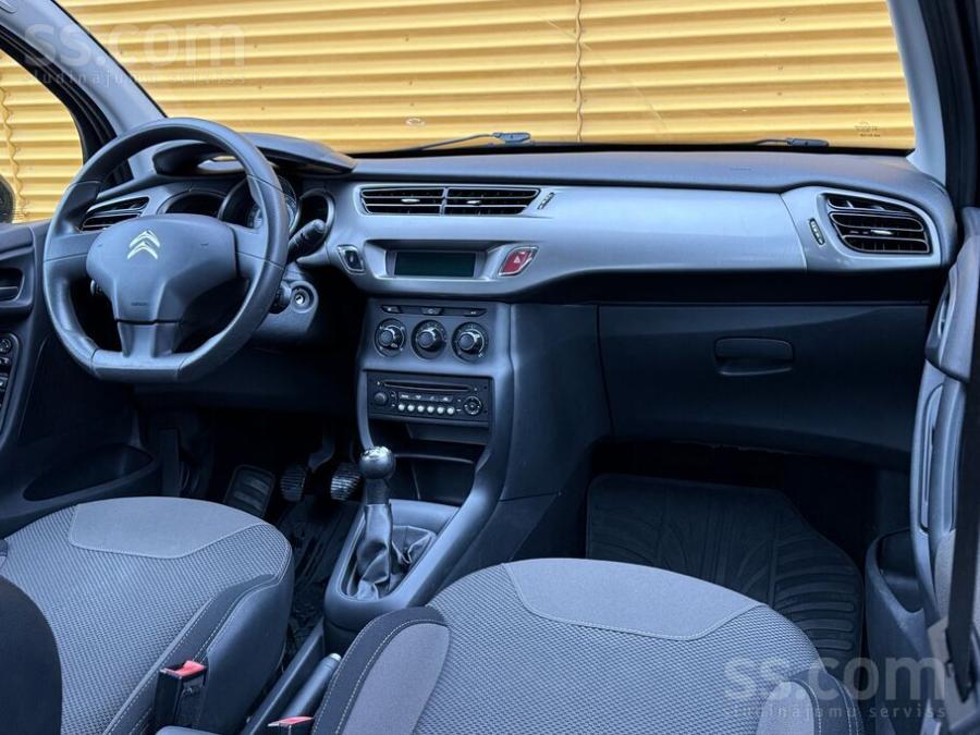 Melns Citroen C3 2016 Ogre, ar dzinēja tilpumu 1.60 L un nobraukumu 111 tūkst. km par 4995 €, foto 17 vietnē AUTOMOTO.COM.LV