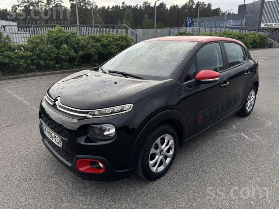 Melns Citroen C3 2017 Rīga, ar dzinēja tilpumu 1.20 L un nobraukumu 130 tūkst. km par 5500 €, foto 1 vietnē AUTOMOTO.COM.LV