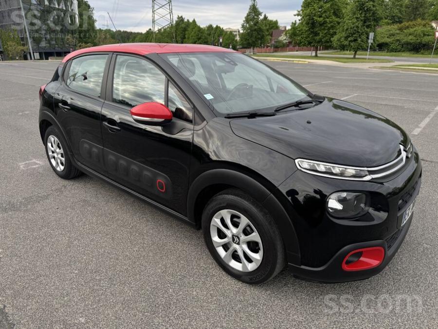 Melns Citroen C3 2017 Rīga, ar dzinēja tilpumu 1.20 L un nobraukumu 130 tūkst. km par 5500 €, foto 6 vietnē AUTOMOTO.COM.LV