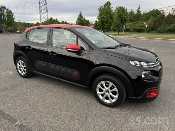Black Citroen C3 2017 in Riga, with an engine capacity of 1.20 L and mileage of 130 thousand km for 5500 €, photo 6 on AUTOMOTO.COM.LV