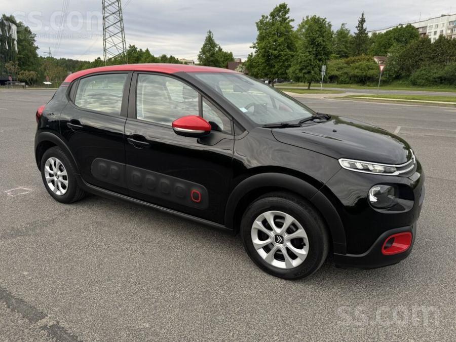 Melns Citroen C3 2017 Rīga, ar dzinēja tilpumu 1.20 L un nobraukumu 130 tūkst. km par 5500 €, foto 7 vietnē AUTOMOTO.COM.LV