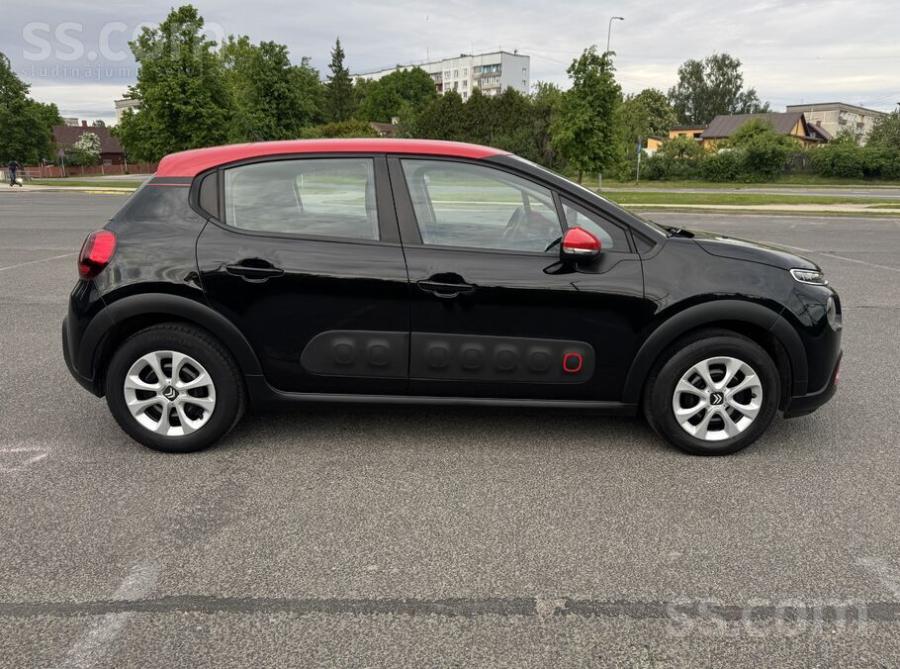 Melns Citroen C3 2017 Rīga, ar dzinēja tilpumu 1.20 L un nobraukumu 130 tūkst. km par 5500 €, foto 8 vietnē AUTOMOTO.COM.LV